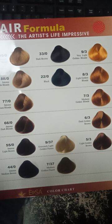 EPSA hair color cream 100ml | Lazada PH