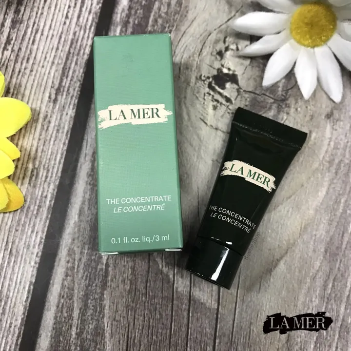 La Mer the concentrate 3ml เซรั่ม เพื่อผิวชุ่มชิ้นฟื้นฟูผิว (แบบหลอดมีกล่อง) | Lazada.co.th