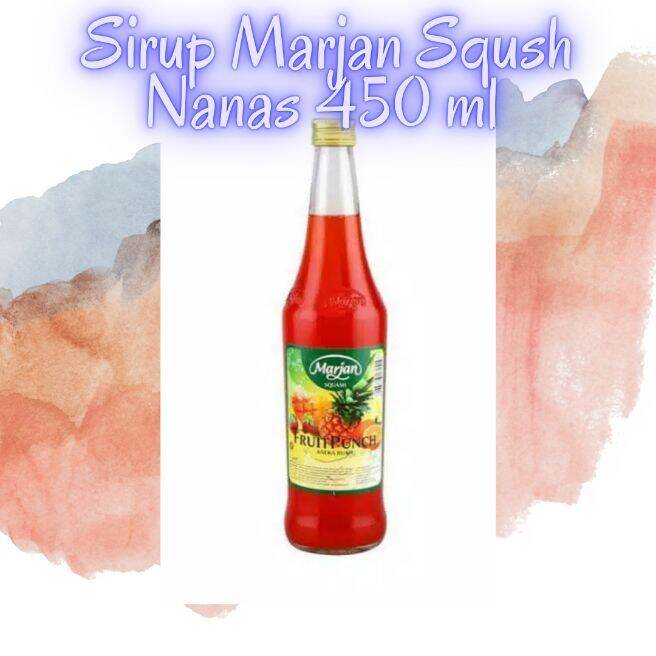 Sirup Marjan Squash Nanas 450 Ml | Lazada Indonesia