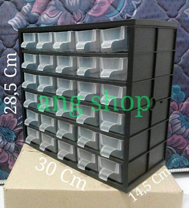 Terlaris RAK KOMPONEN LEMARI SPARE PART LACI KECIL ISI 30 RAKO RAKKO ...