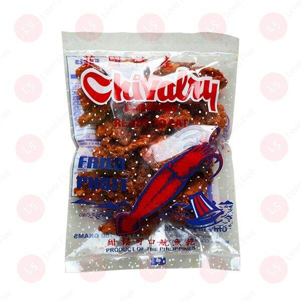 ♩Level Five Chivalry Dried Pusit 100g | Lazada PH