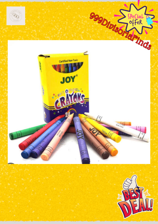 Crayons Joy Brand 24 Count | Lazada PH