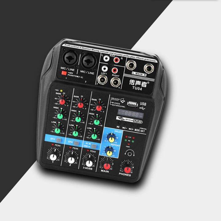 Professional Sound Mixing Console Live Broadcast Bluetooth-compatible ...