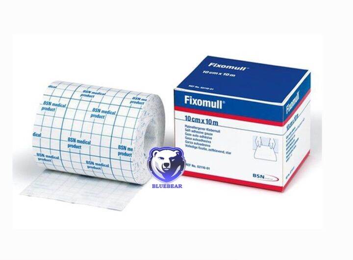 Fixomull Stretch ฟิกซ์โซมูล แผ่นปิดแผล อเนกประสงค์ ขนาด 10cm x 10M (4 ...