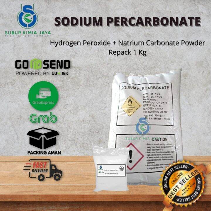 Sodium Percarbonate/H2O2 Powder/Hydrogen Peroxide Powder 1Kg | Lazada ...