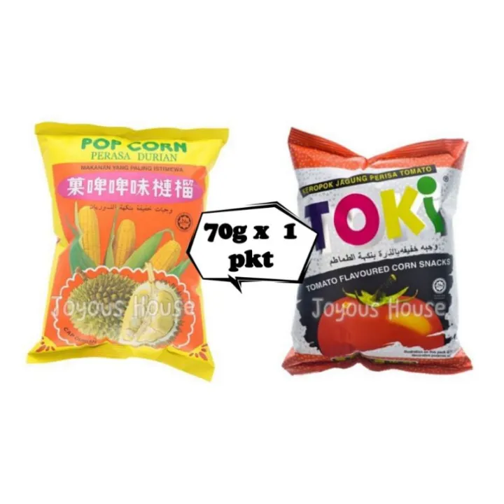 Pop Corn Durian 70g / Toki 70g | Lazada