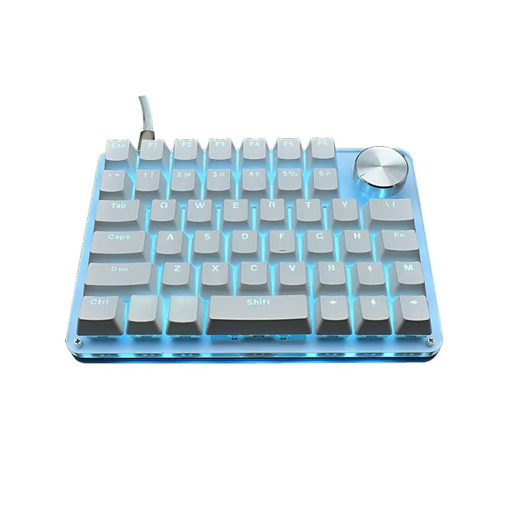 24 Macro Definition Hot Key Mechanical RGB Keyboard For Drawing Video Editing G50 Type-c One ...