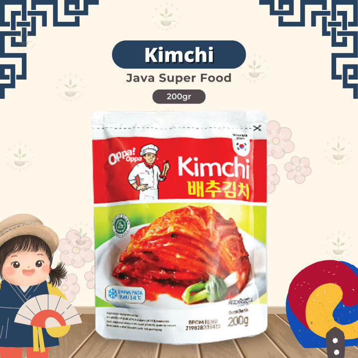 Java Kimchi Sawi Fresh - Kimchi Halal Korea Java - Makanan Korea ...