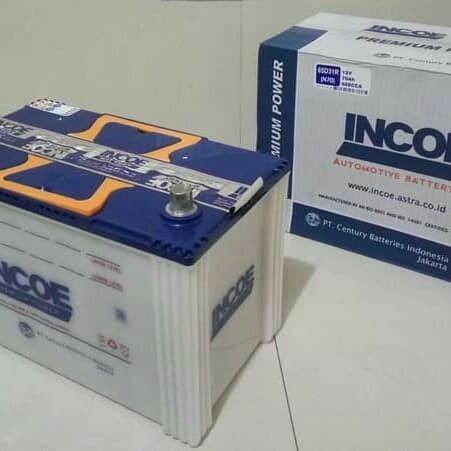 Aki INCOE Premium N70 / 65D31R 12V - 70ah Aki Mobil Isuzu Elf MU-X Mitsubishi Kuda Diesel L300 ...