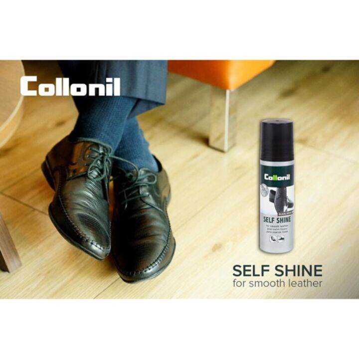 COLLONIL SELF SHINE น้ำยาเคลือบเงารองเท้าหนัง 100ml | Lazada.co.th