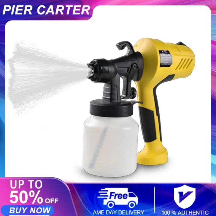 Paint Sprayer High Pressure 400W Electric Spray Gun set Heavy Duty ...