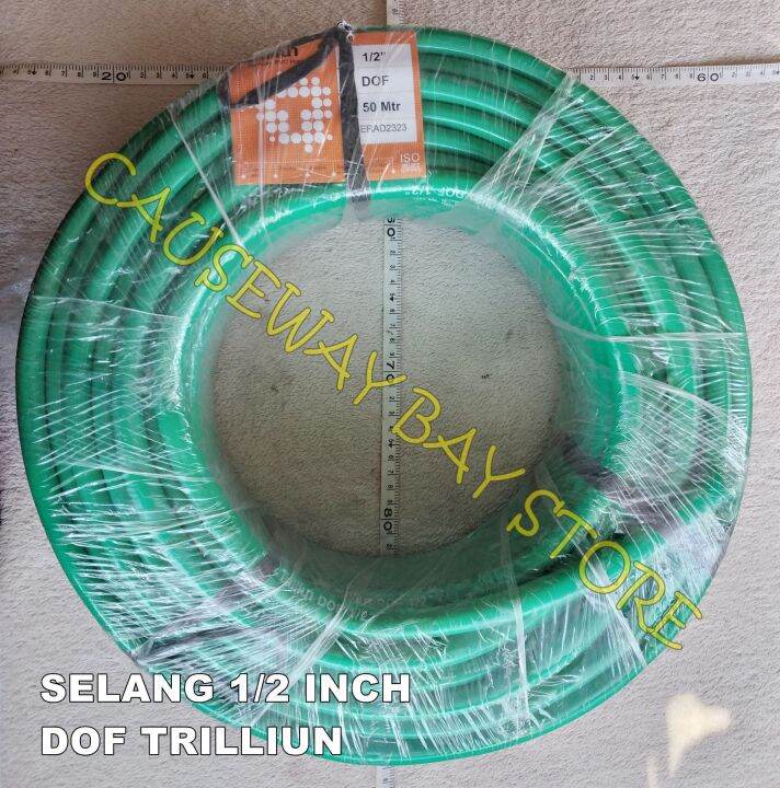 SELANG 1/2 INCH DOF TRILLIUN ECERAN (PER METER) | Lazada Indonesia