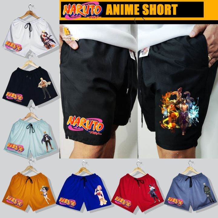 Naruto Short v2 - Anime Shorts - KM APPAREL - Sporty Short For Men ...