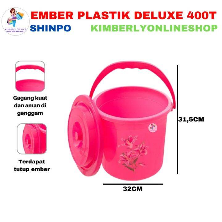 Ember Plastik Deluxe 4 Galon 400T - Shinpo | Lazada Indonesia