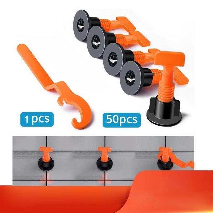 51Pcs Tile levellers Mini Level Wedges Alignment Tile Spacers for Wall ...