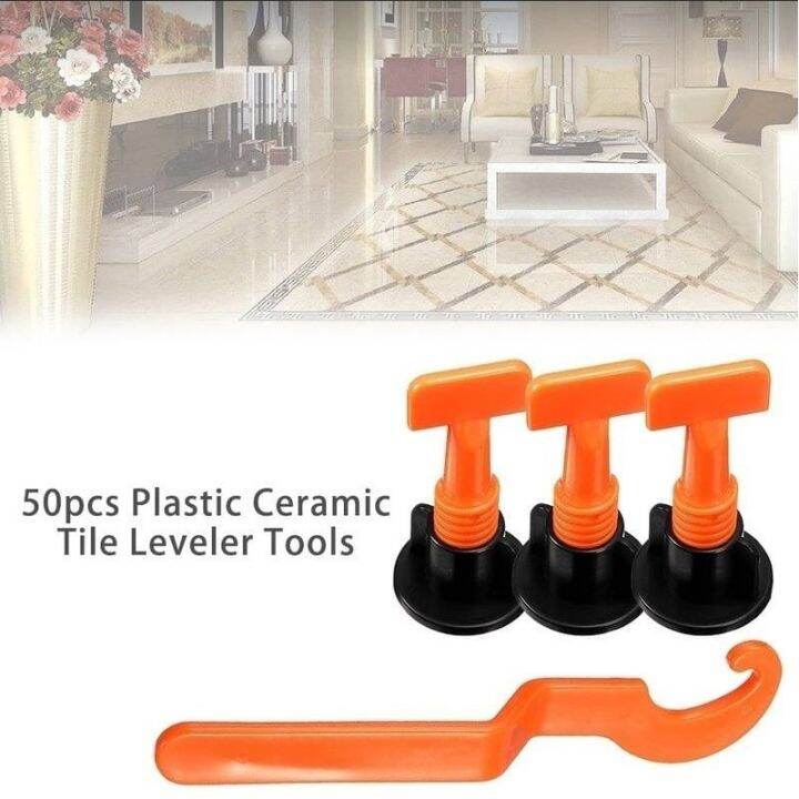 50Pcs Tile levellers Mini Level Wedges Alignment Tile Spacers for Wall ...