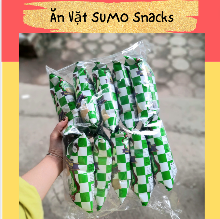 Bịch 10 Gói Snack Pillows Nhân Socola/ Sữa Dừa 45g-Ăn Vặt Sumo Snack ...