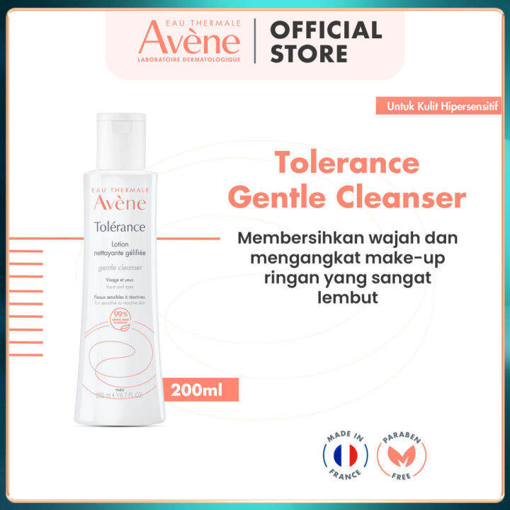 【Official】 Avene Tolerance Extremely Gentle Cleanser 200 ml - Pembersih ...