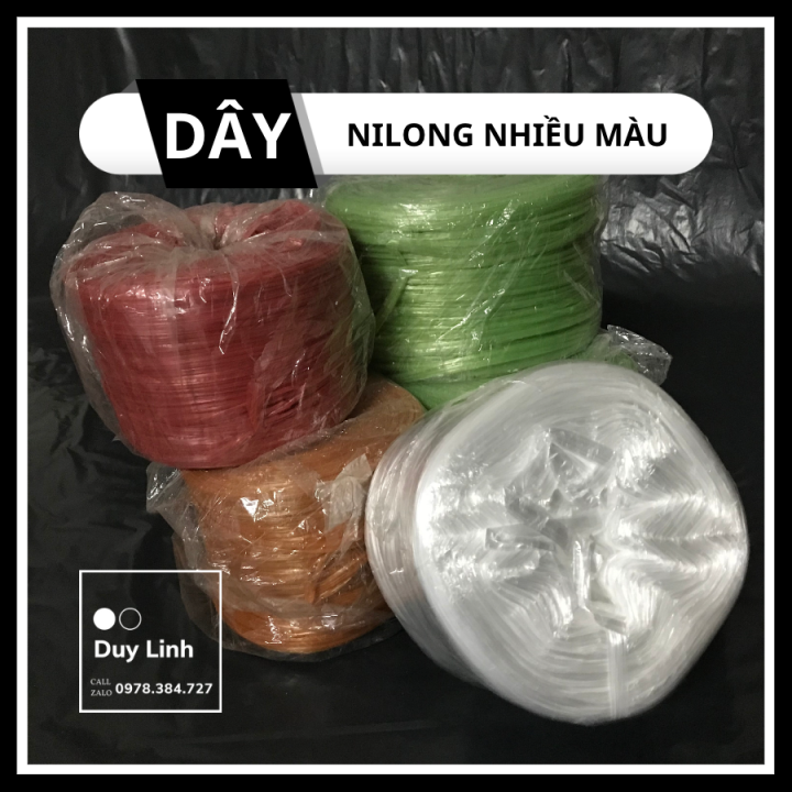 Dây Nilon Buộc Hàng Hoá, Dây Dứa Nilon Nhiều Màu Đa Dụng | Lazada.vn