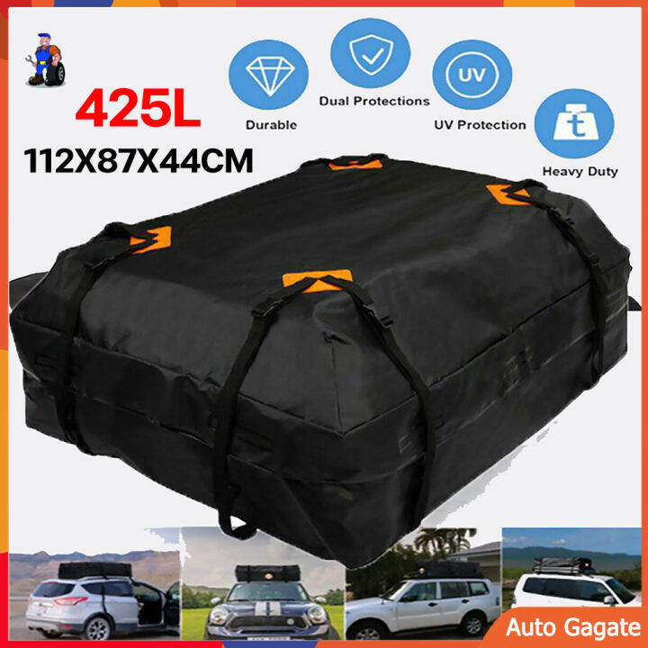 (ส่งด่วน) กระเป๋าแร็คหลังคากันน้ำผลิตจากหนังPVC 500Dหนาทนทานกันน้ำ ...