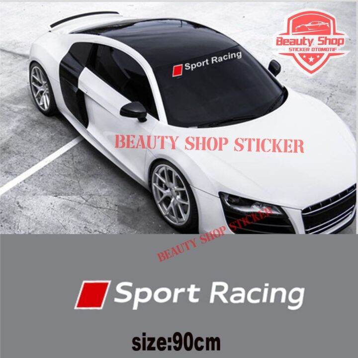 Stiker Sticker bumper kaca mobil racing sport | Lazada Indonesia
