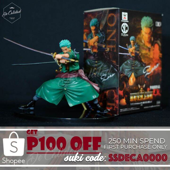 One Piece SCulture Roronoa Zoro Action Figure | Lazada PH