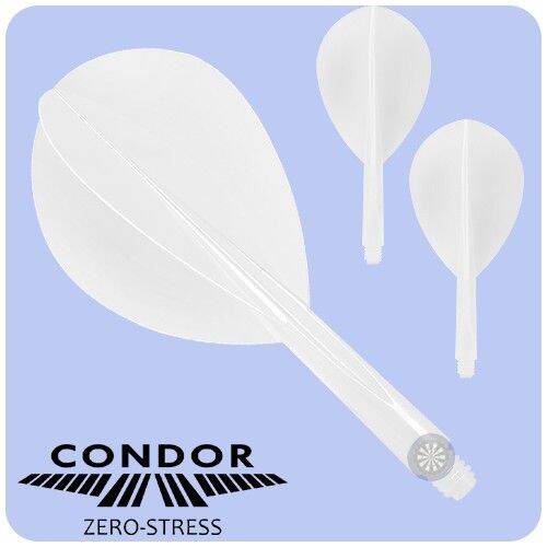 CONDOR Zero Stress Darts Flight + Shaft (Plain) 【Teardrop】 | Lazada
