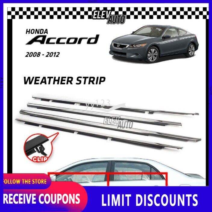 for Honda Accord 2008 2009 2010 2011 2012 2013 Car Outside Window ...