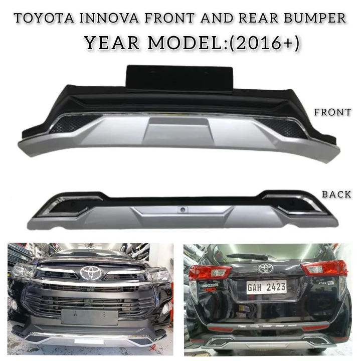 CPAO (2016 2017 2018 2019 2020 2021) TOYOTA INNOVA FRONT AND REAR ...