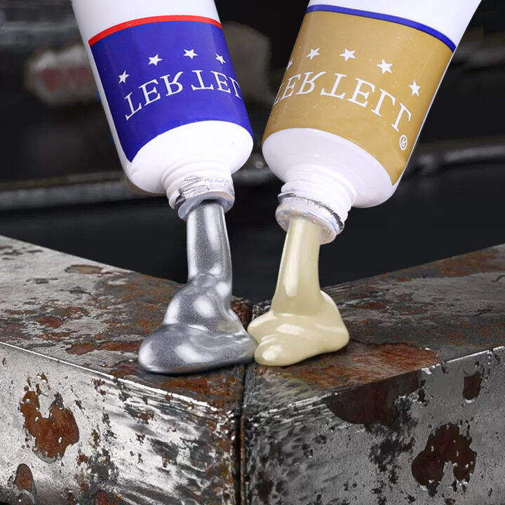 Magic Repair Glue AB Metal Strength Iron Bonding Heat Resistance Cold ...