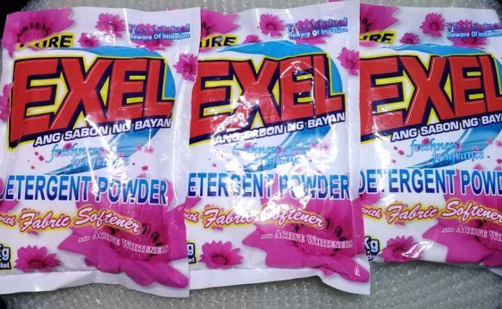 The Original EXEL Detergent Powder with Fabric Softener and Active ...