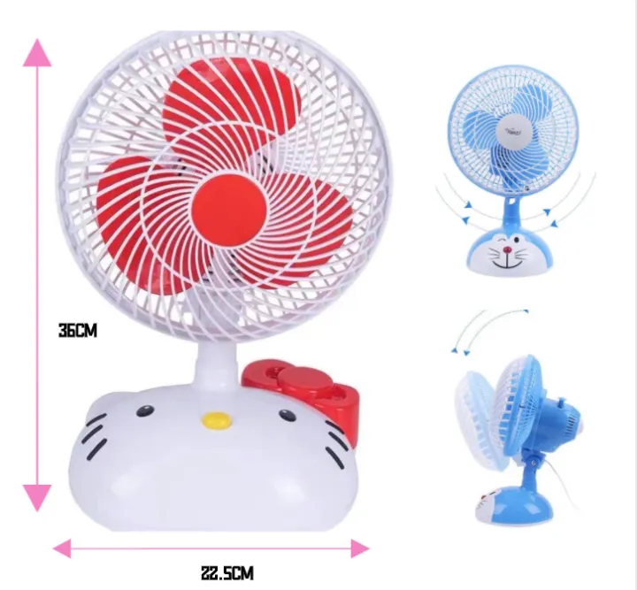 Moving Head Fan Desktop Silent Household Fan | Lazada PH