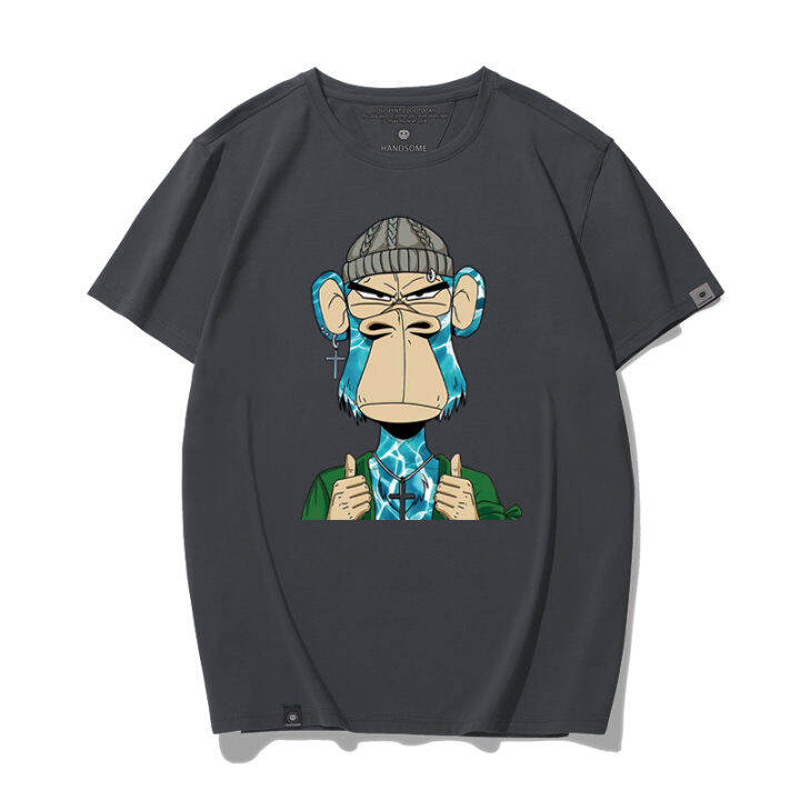 เสื้อยืดเบื่อเสื้อยืดสำหรับทั้งหญิงและชาย NFT Metawerse Bayc Monkey ...