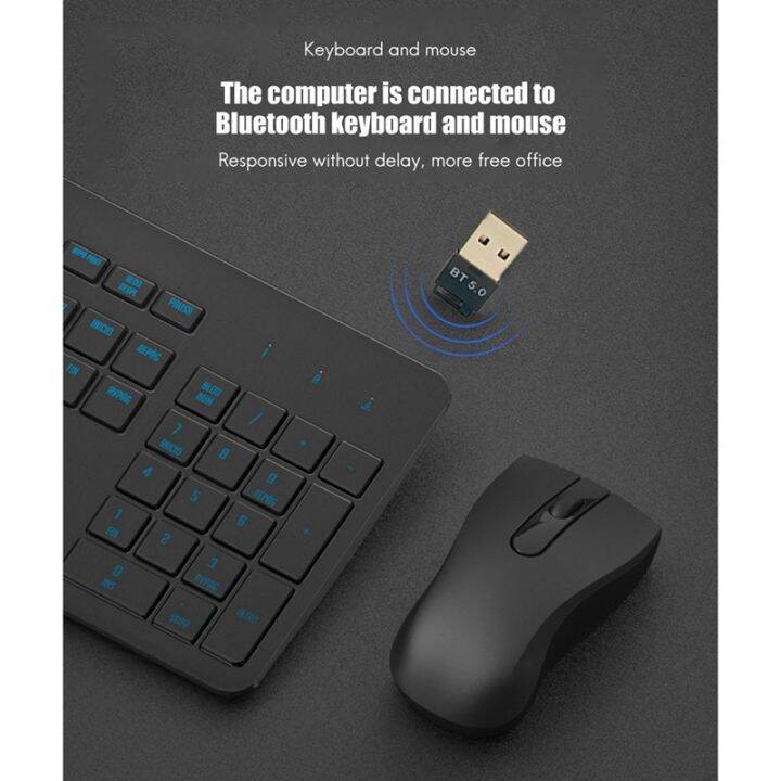 RTL8761 BT 5.0 Receiver Mini Dongle USB Adapter for PC Speaker Wireless ...