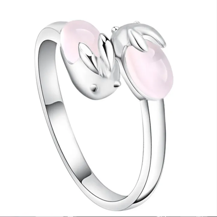 Little Dance Soft Bone Rabbit Ring Rabbit Ring Girls' Ring Little ...