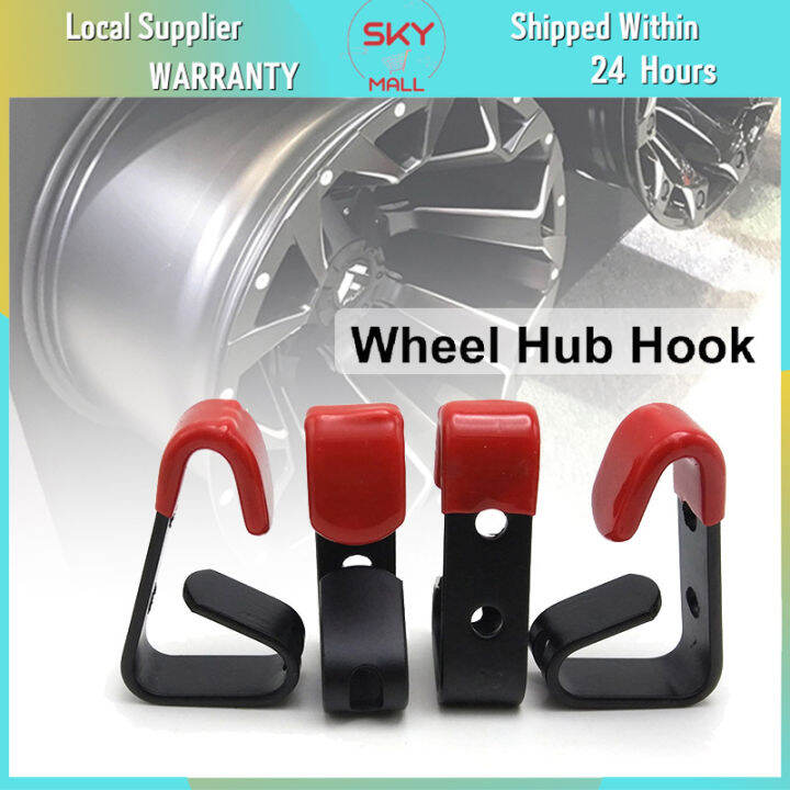 Tire Wheel Hub Hook Hanger Racing Car Wheel Hub Wall Mounted Display ...