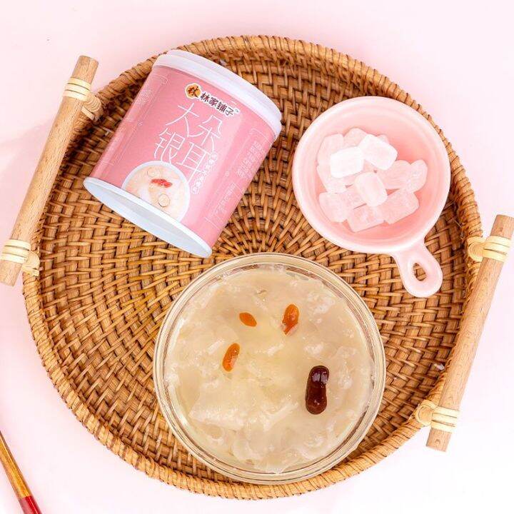 ZEJUN Linjiapu Rock Sugar Tremella กระป๋อง 200*4 กระป๋อง | Lazada.co.th