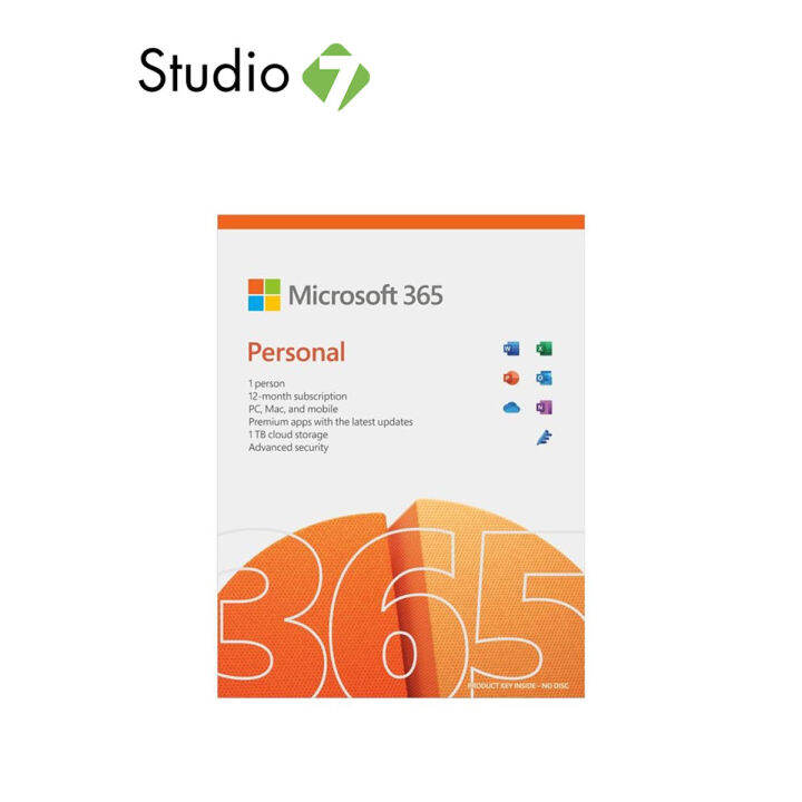 Microsoft 365 Personal English APAC EM (QQ2-01398) By studio7 | Lazada ...