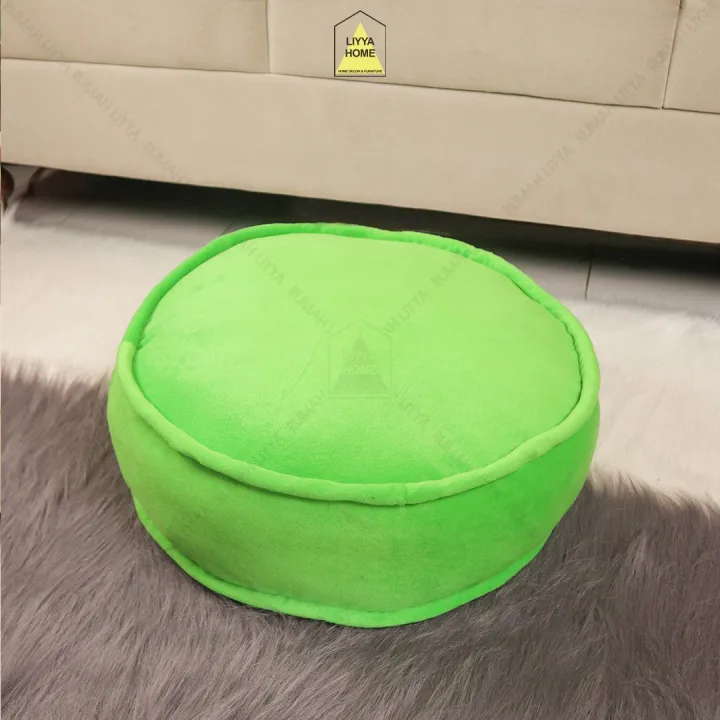 RumahLiyya Bantal Bulat Lesehan Duduk Lantai Cafe Jumbo Empuk Premium ...