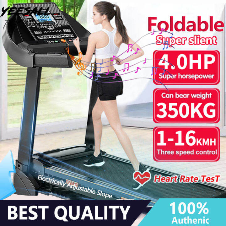4.0HP high horsepower treadmill, 350kg load-bearing capacity, 1-16KM/h ...