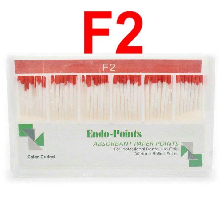 Dental Absorbent Paper Points F1 F2 F3 For Root Cancel Endodontics ...