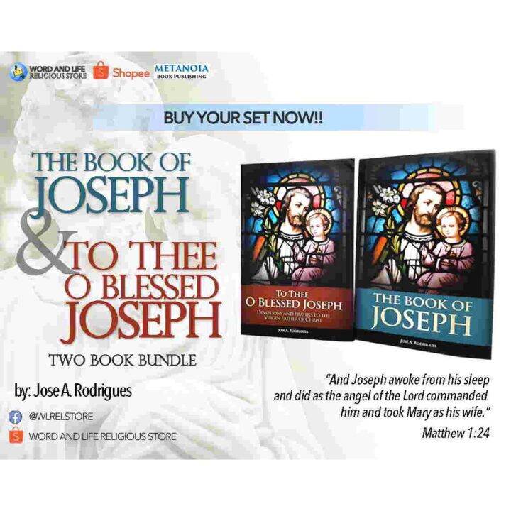 THE BOOK OF JOSEPH / TO THEE O BLESSED JOSEPH BUNDLE | Lazada PH