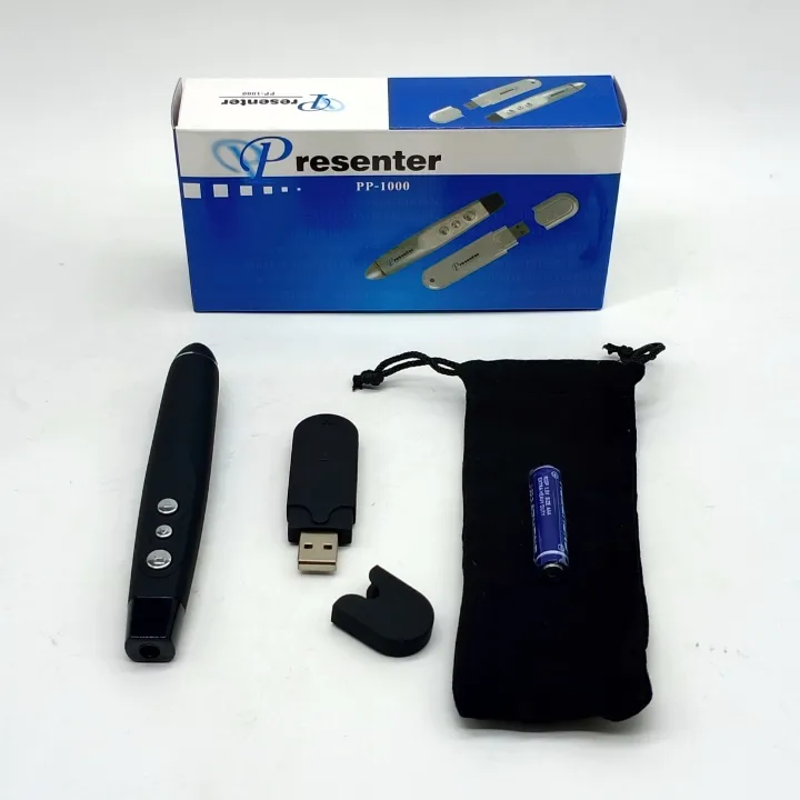 WIRELESS LASER POINTER PRESENTER PP-1000 | Lazada Indonesia