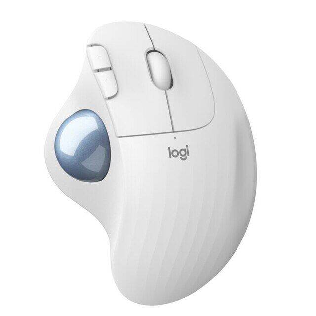 Logitech M575 ERGO เมาส์ลูกบอล Trackingball 5ปุ่ม2000DPI 2.4HZ เมาส์ไร้ ...