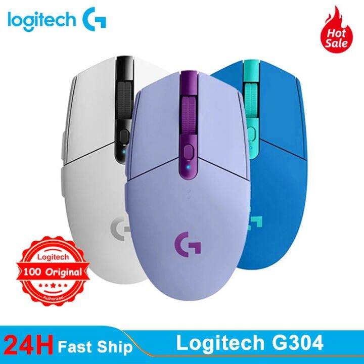 logitech G304 G305 G102 computer gaming 2.4G wireless mouse ergonomic mouse HERO Engine 12000DPI ...