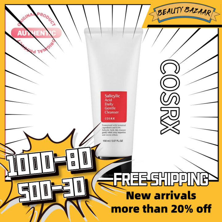 COSRX Salicylic Acid Daily Gentle Cleanser 150ml [Skincare, Korean ...