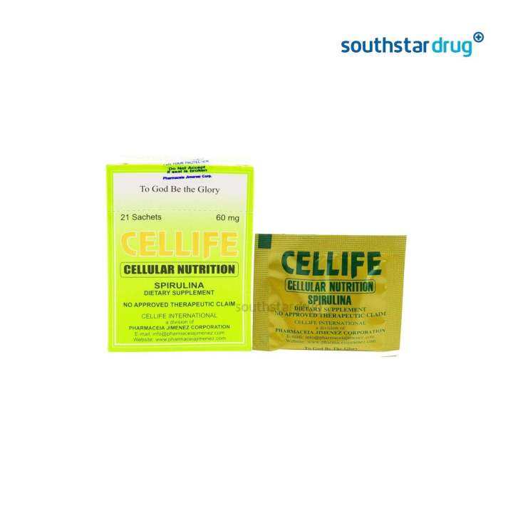 Cellife 60 mg Sachet 21s | Lazada PH