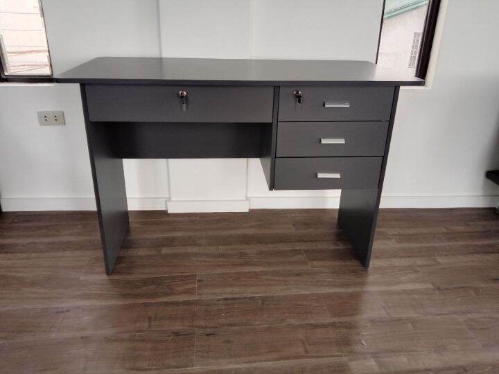 F48 OFFICE TABLE WITH DRAWERS | Lazada PH