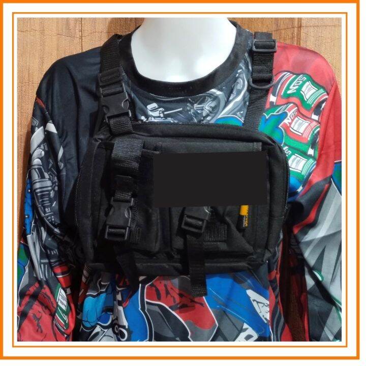 Small Size Cross and Chest Bag Rig Body Front Bag Riders Bag | Lazada PH