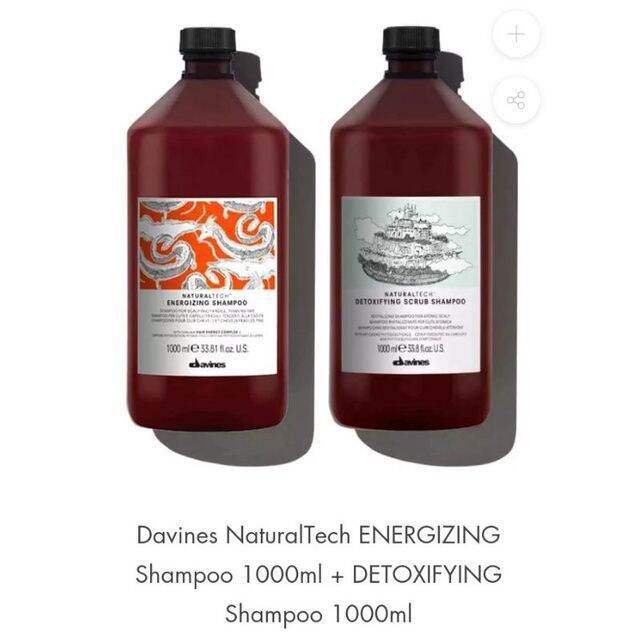 Davines • Energizing • Detoxifying • Shampoo • 1000ml | Lazada PH